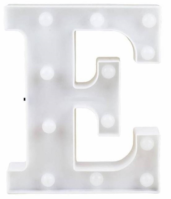 Produtos > Importação Própria > Luminária de LED Letras > Letra LED - E ...
