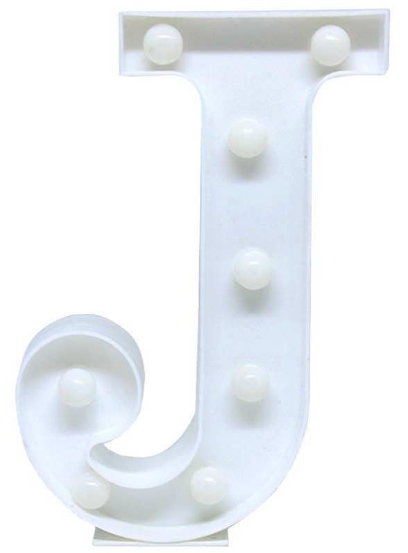 Produtos > Importação Própria > Luminária de LED Letras > Letra LED - J ...